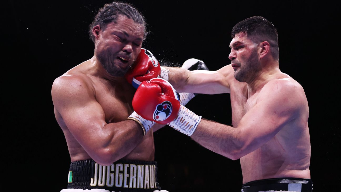 Filip Hrgovic beats Joe Joyce by unanimous decision