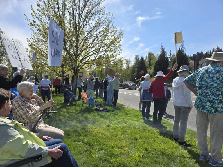 Photos: Hands Off! protests in Portland metro