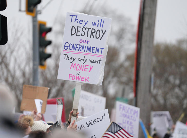 'Hands Off!' rallies in Lower Hudson Valley, NYC draw crowds: 'We've ...