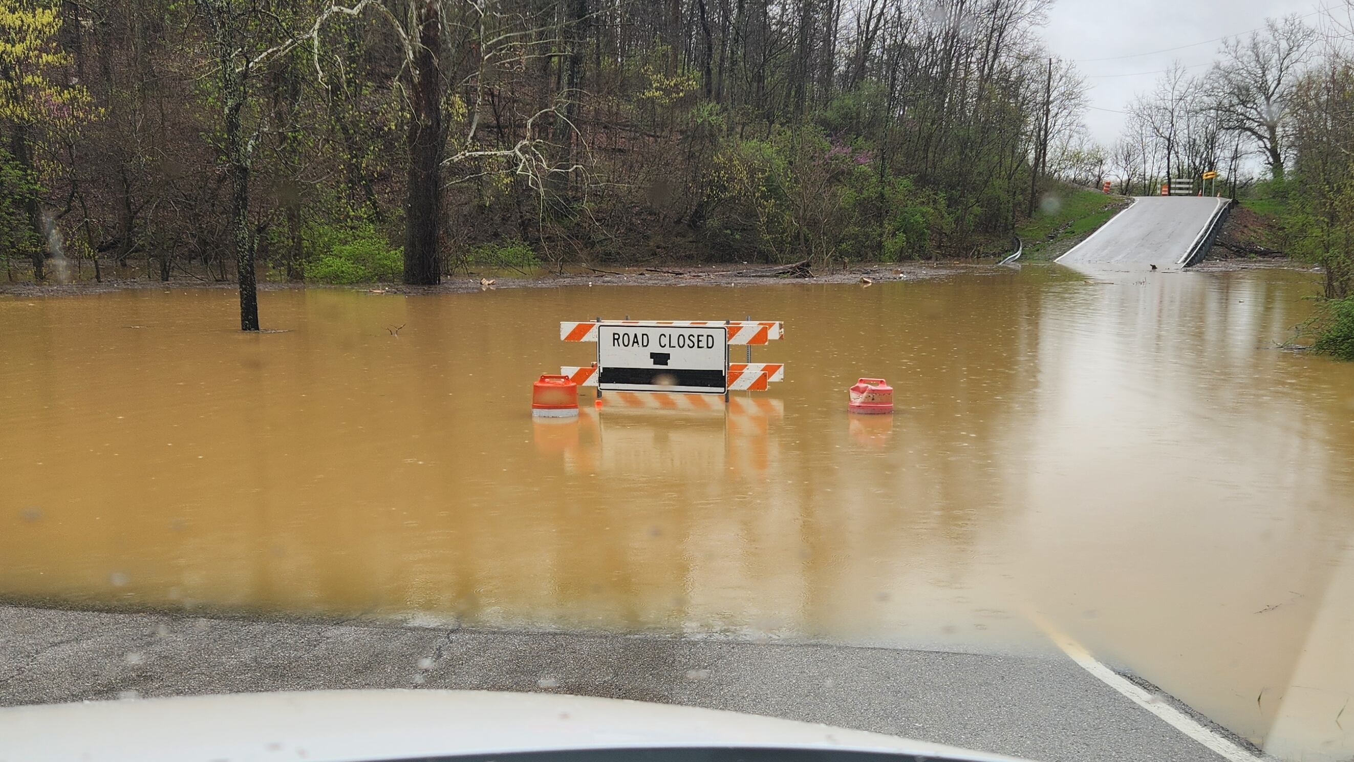 LIST: Flooding road closures