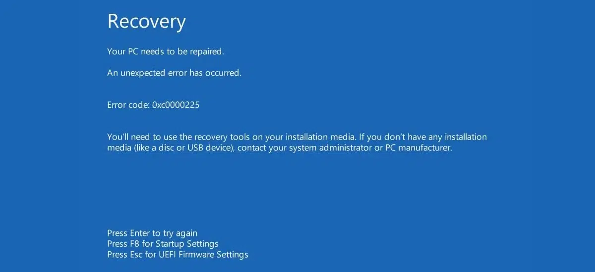 Qué hacer si aparece el error ‘Windows no se ha cargado correctamente’