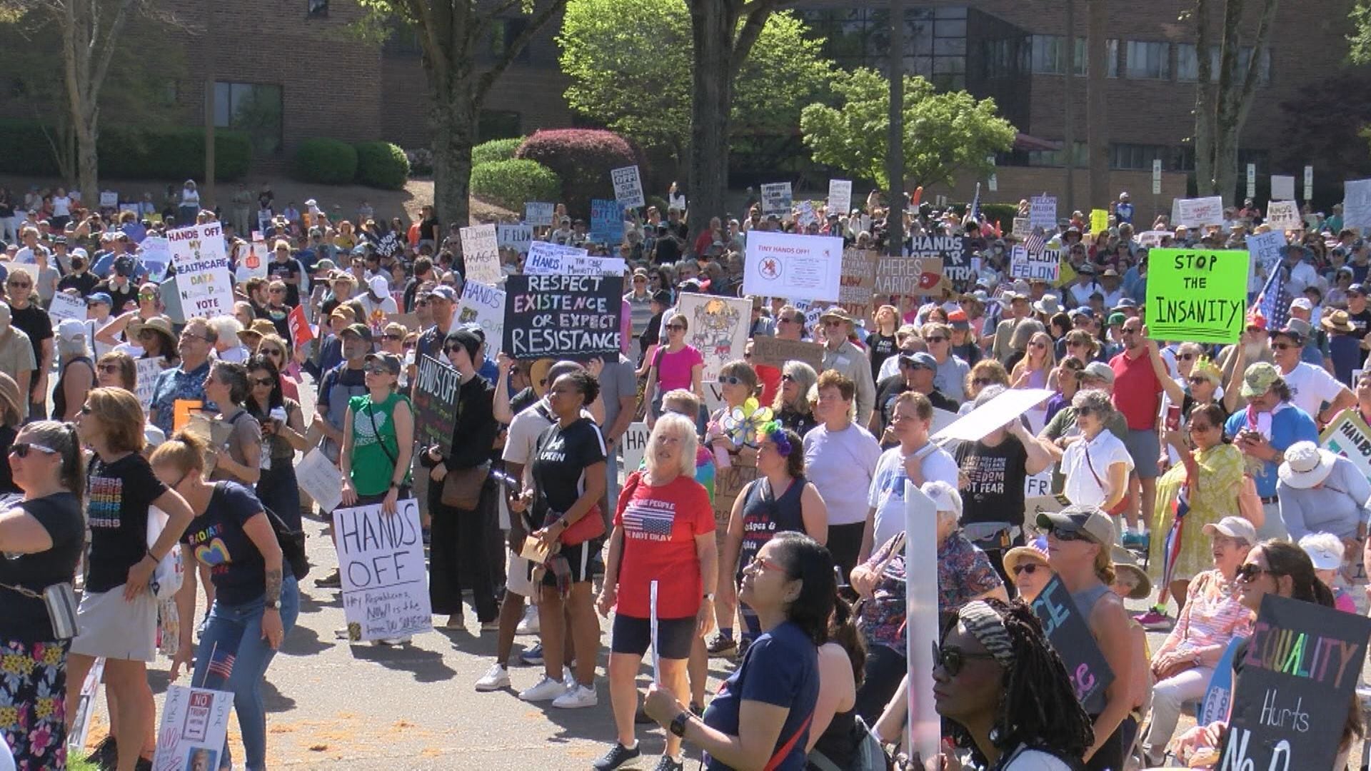 Thousands in Charlotte participate in national day of protests