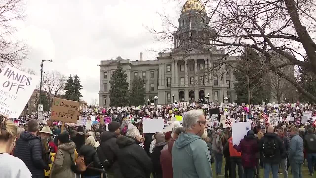 Thousands participate in 'Hands Off!' protests across Colorado and the ...