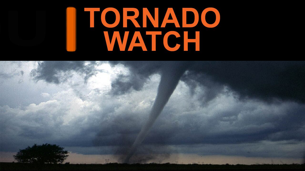 Tornado Watch issued from Lauderdale County to Madison County