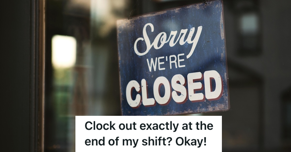 Woman Was Scolded For Clocking Out Past Her Shift Despite Covering For ...