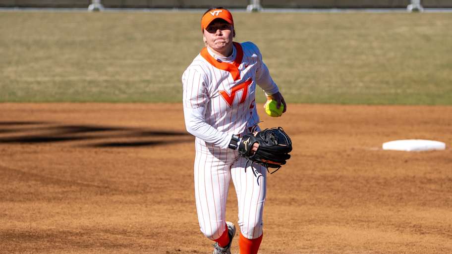 Virginia Tech Softball: Emma Mazzarone Throws Complete Game Shutout