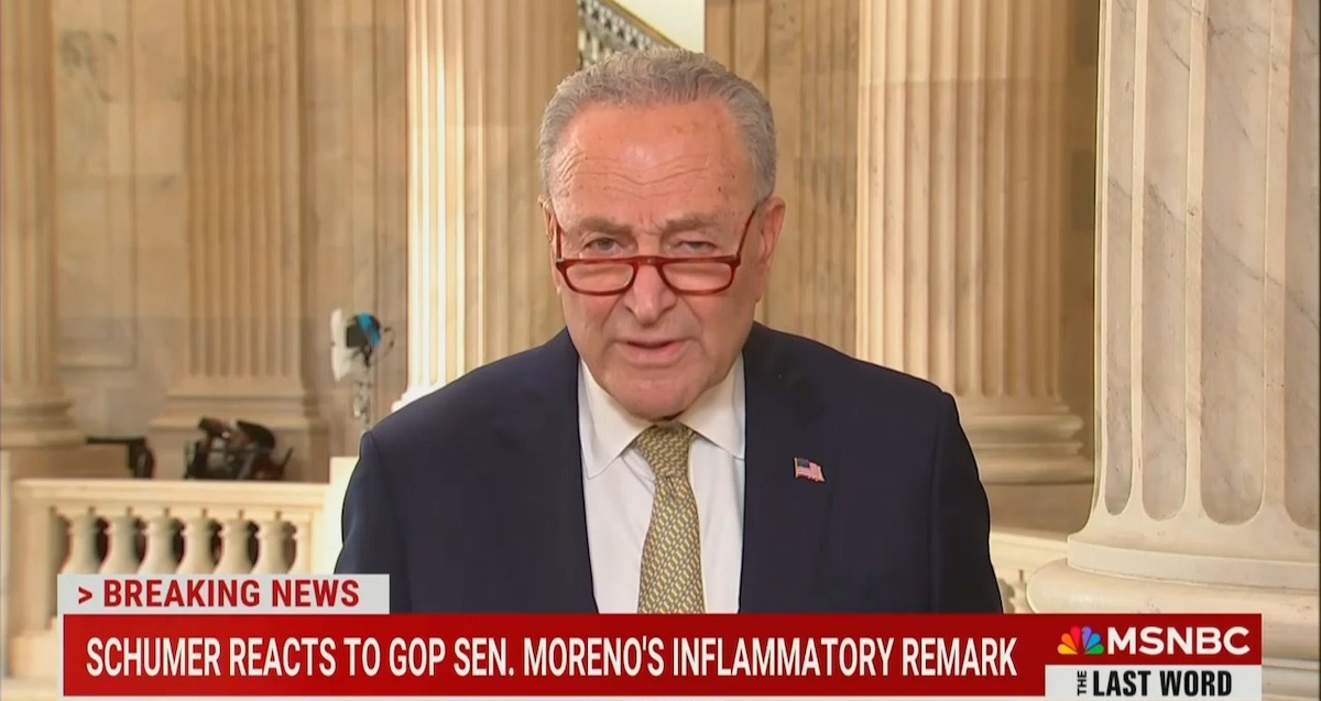 Chuck Schumer Claims Trump ‘May Not Be An Antisemite, But He Certainly ...