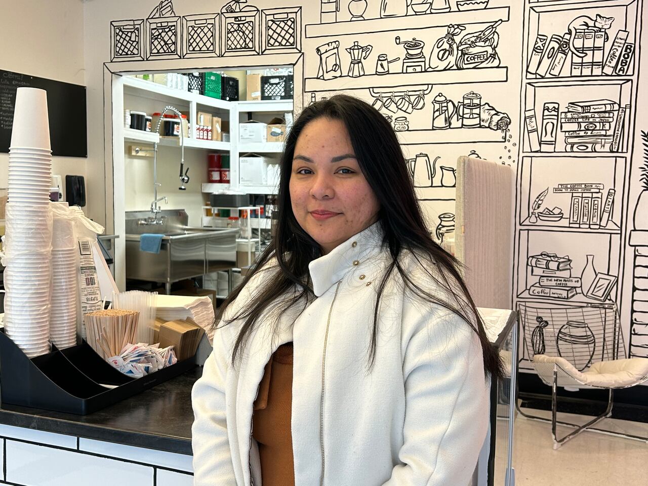 Use your illusion: An artist brings black-and-white creativity to ...