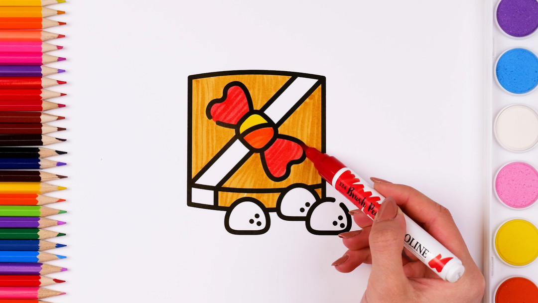 Box of Chocolates | Learn Color Names with us