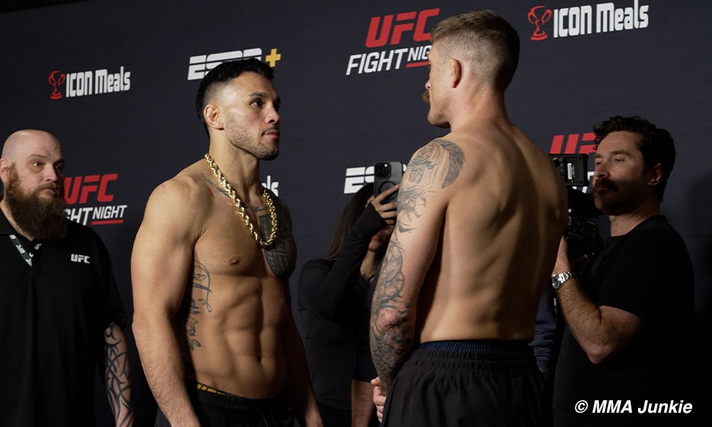 UFC on ESPN 65 Promotional Guidelines Compliance pay: Middleweight ...