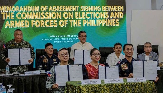 Military joins clean election campaign