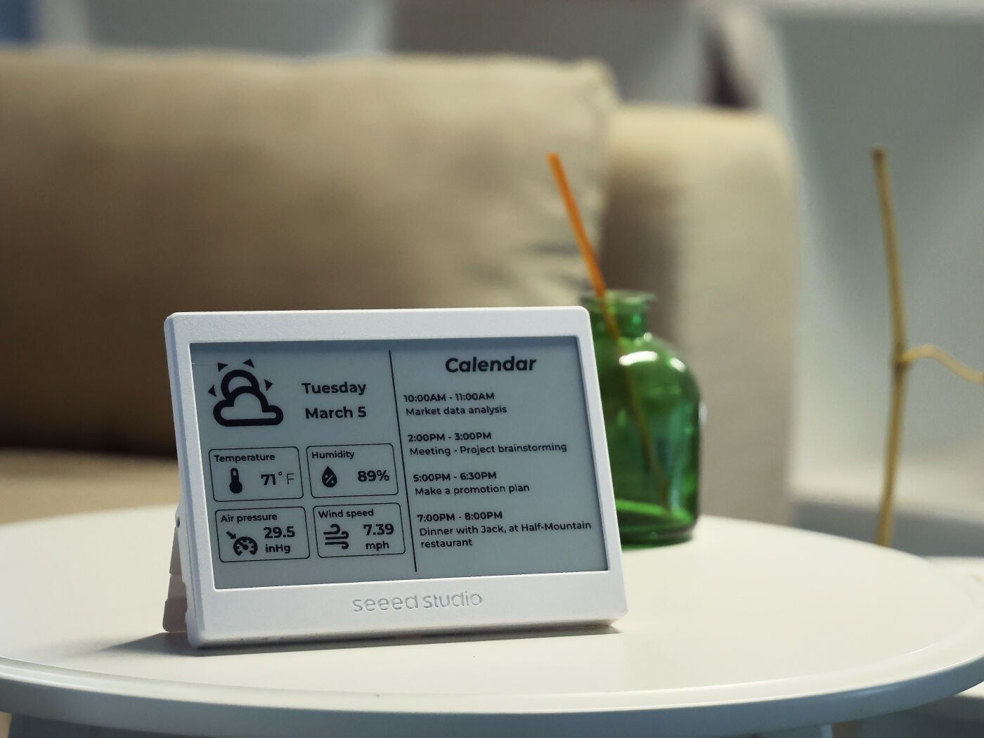 Seeed Studio reveals its new smart home ePaper display, and it looks great