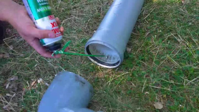 DIY Floss aus PVC-Rohren