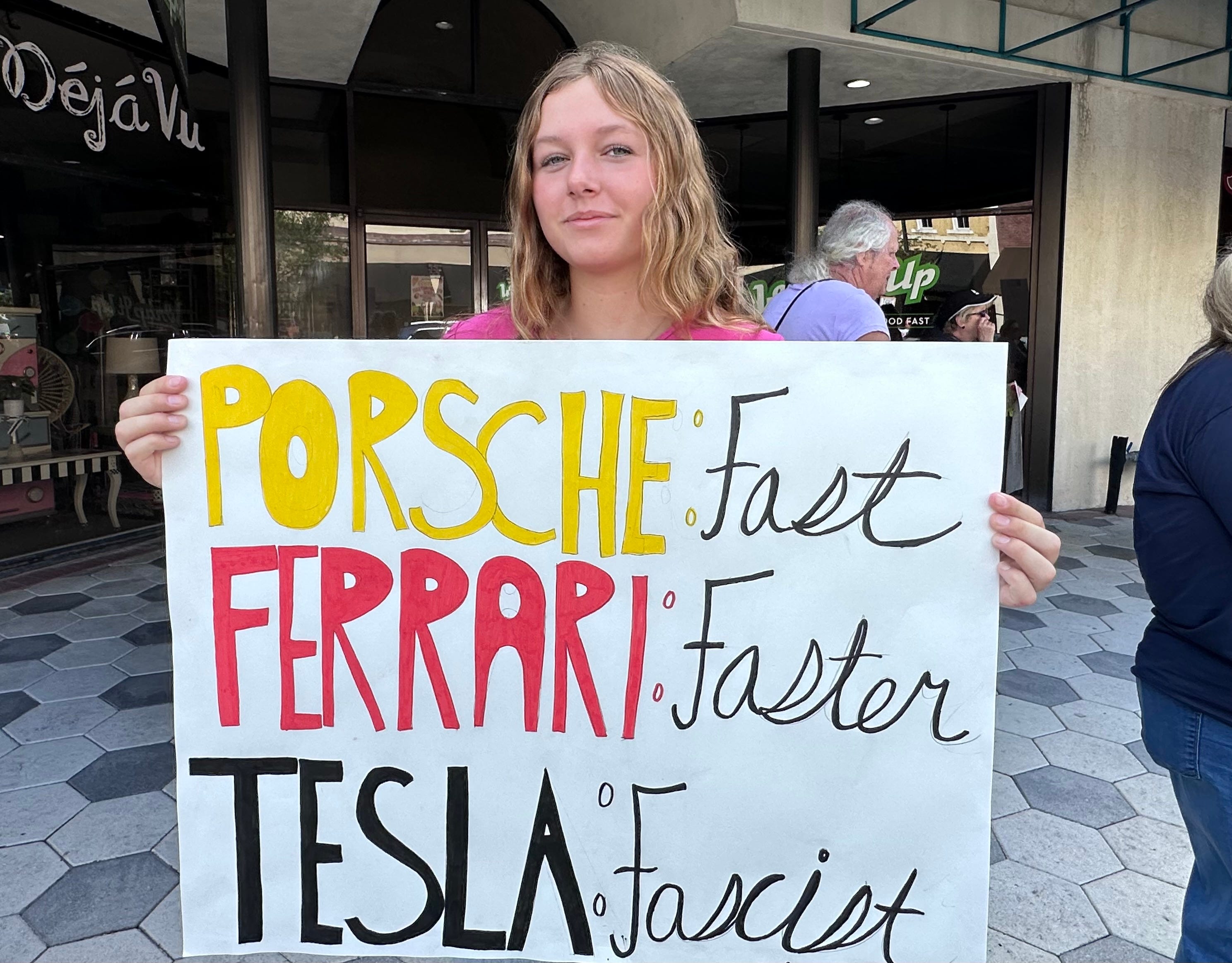 Hands Off! protests target Trump, Musk in DeLand, Daytona Beach, Palm ...