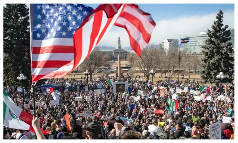 US tariffs: Anti-Trump protests spread across European cities