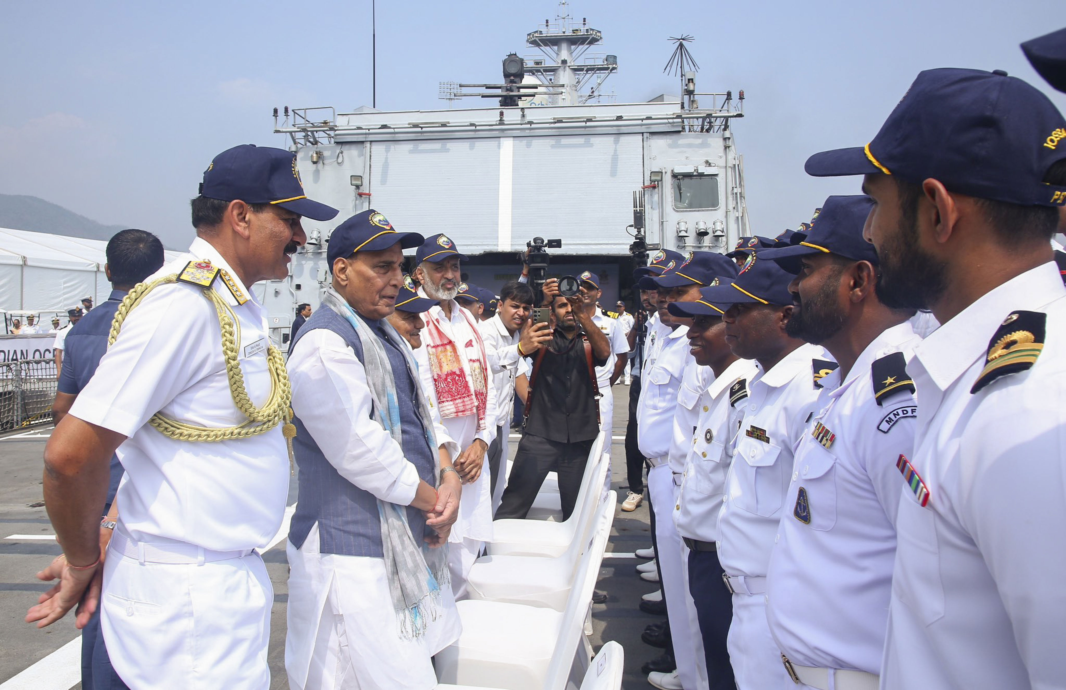 Indian Navy ensures no nation suppresses another in IOR: Rajnath