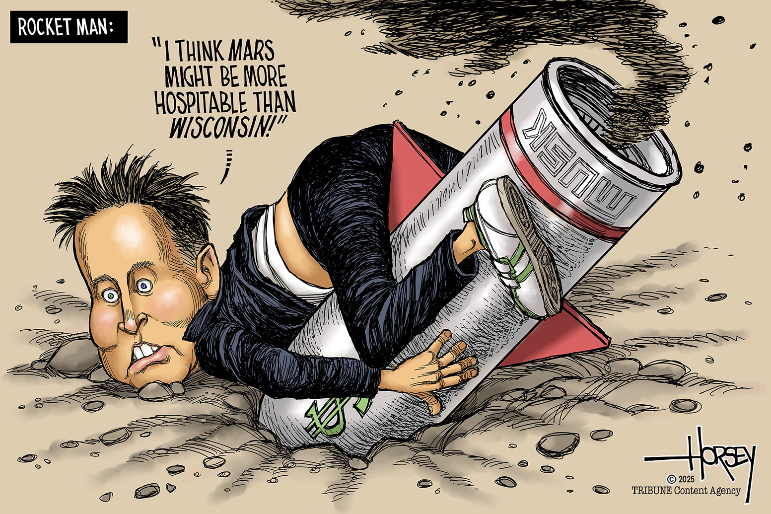 The Latest Political Cartoons From David Horsey