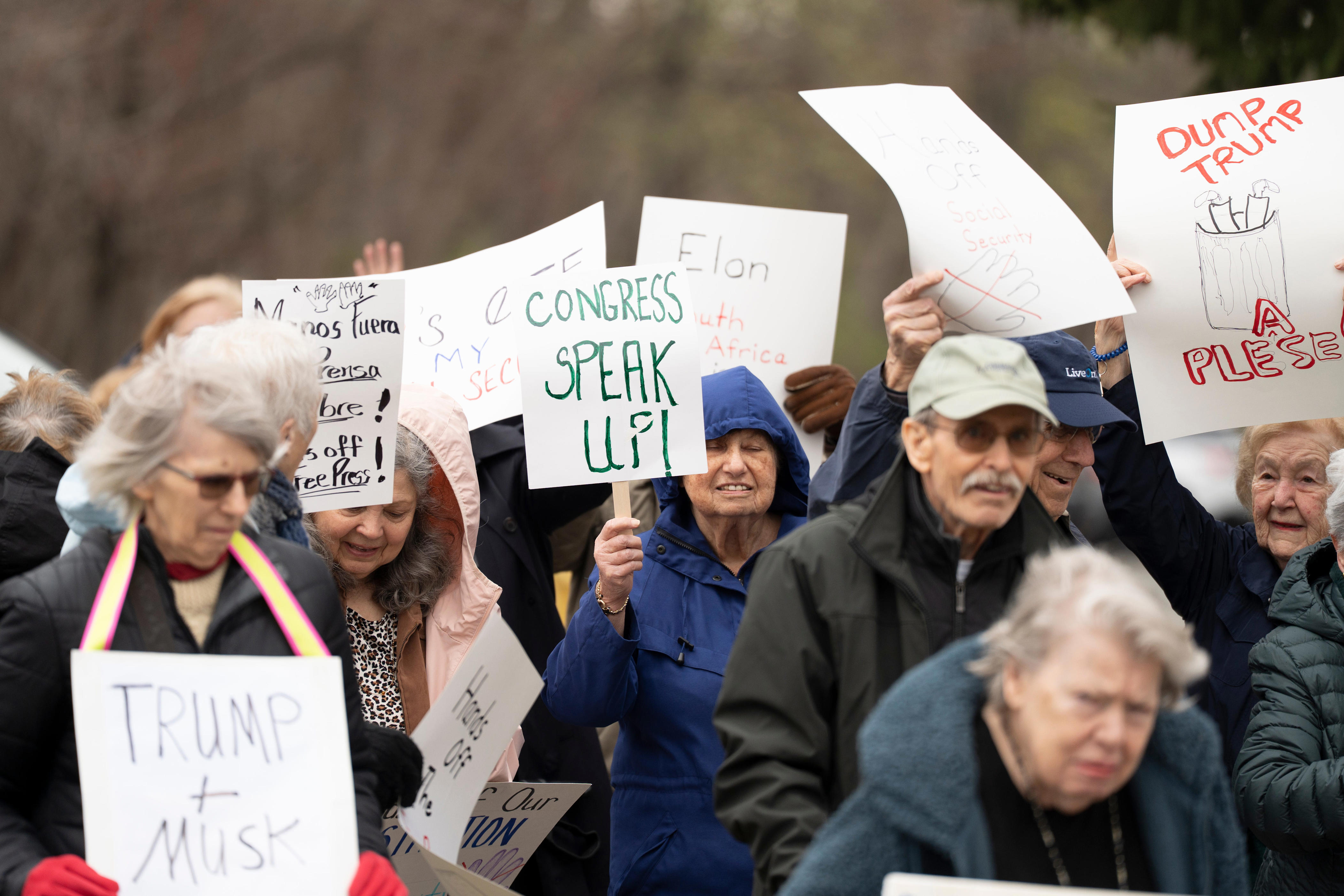 Hundreds of 50501 'Day of Action' anti-Trump protests Saturday; when ...
