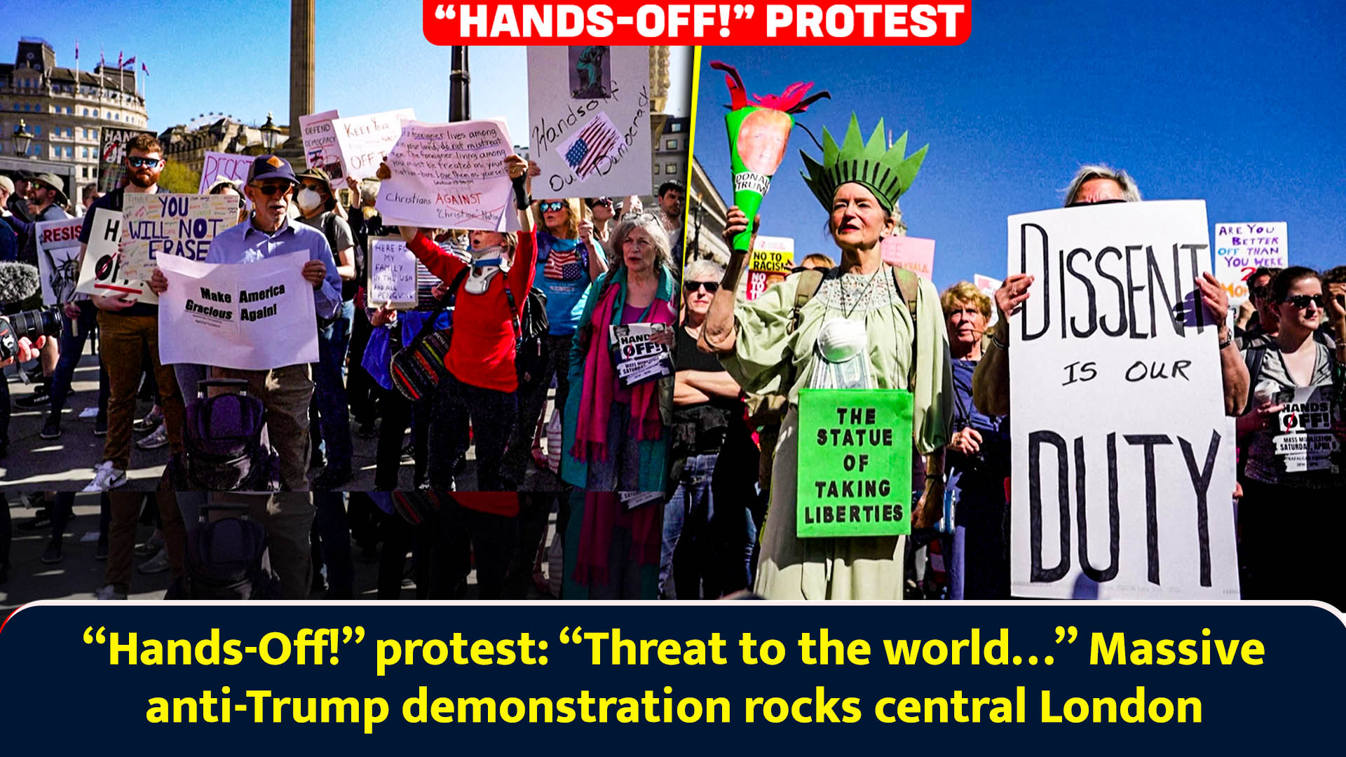 “Hands-Off!” protest: “Threat to the world…” Massive anti-Trump ...