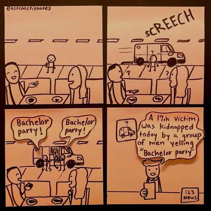 50 Funny And Relatable Post-it Note Comics By Clint Loonier That Nail ...