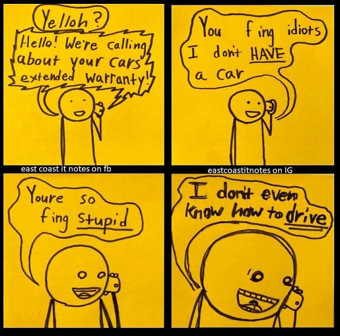 50 Funny And Relatable Post-it Note Comics By Clint Loonier That Nail ...