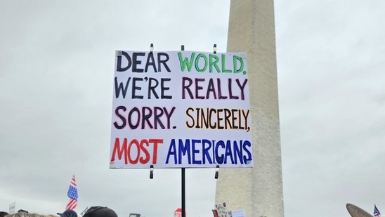 10 funniest signs from the ‘Hands Off’ protests against Elon Musk and ...