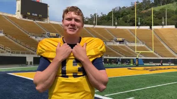 Cal QB Devin Brown Bounces Back, Pleased With His Scrimmage Performance