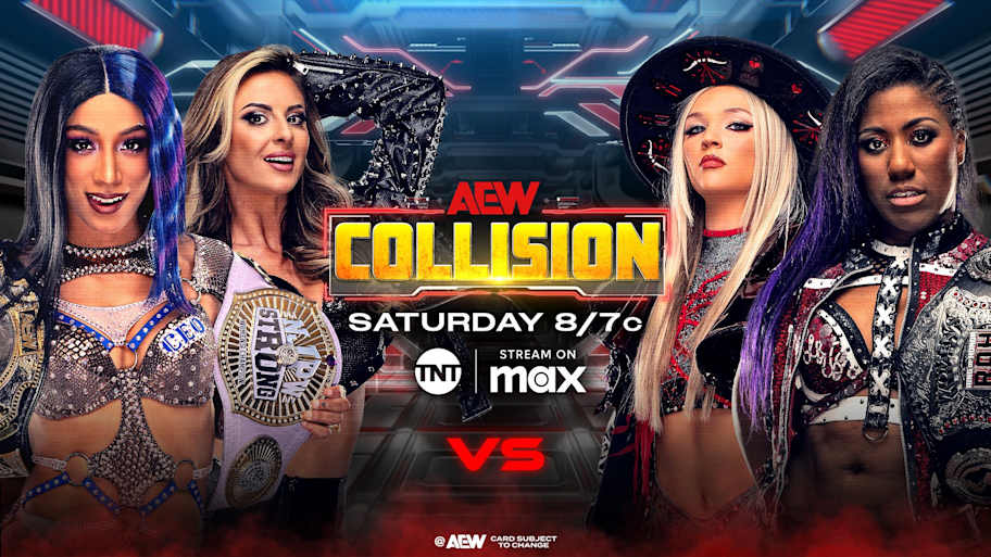 AEW Collision Results (4/5/25): Athena & Julia Hart Knock Off Mercedes ...