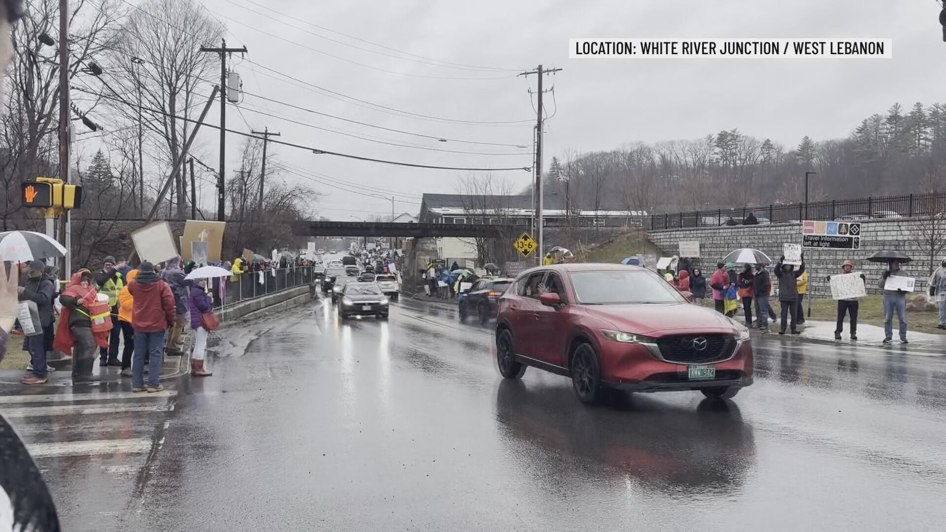 Towns across the region hold ‘Hands Off’ protests