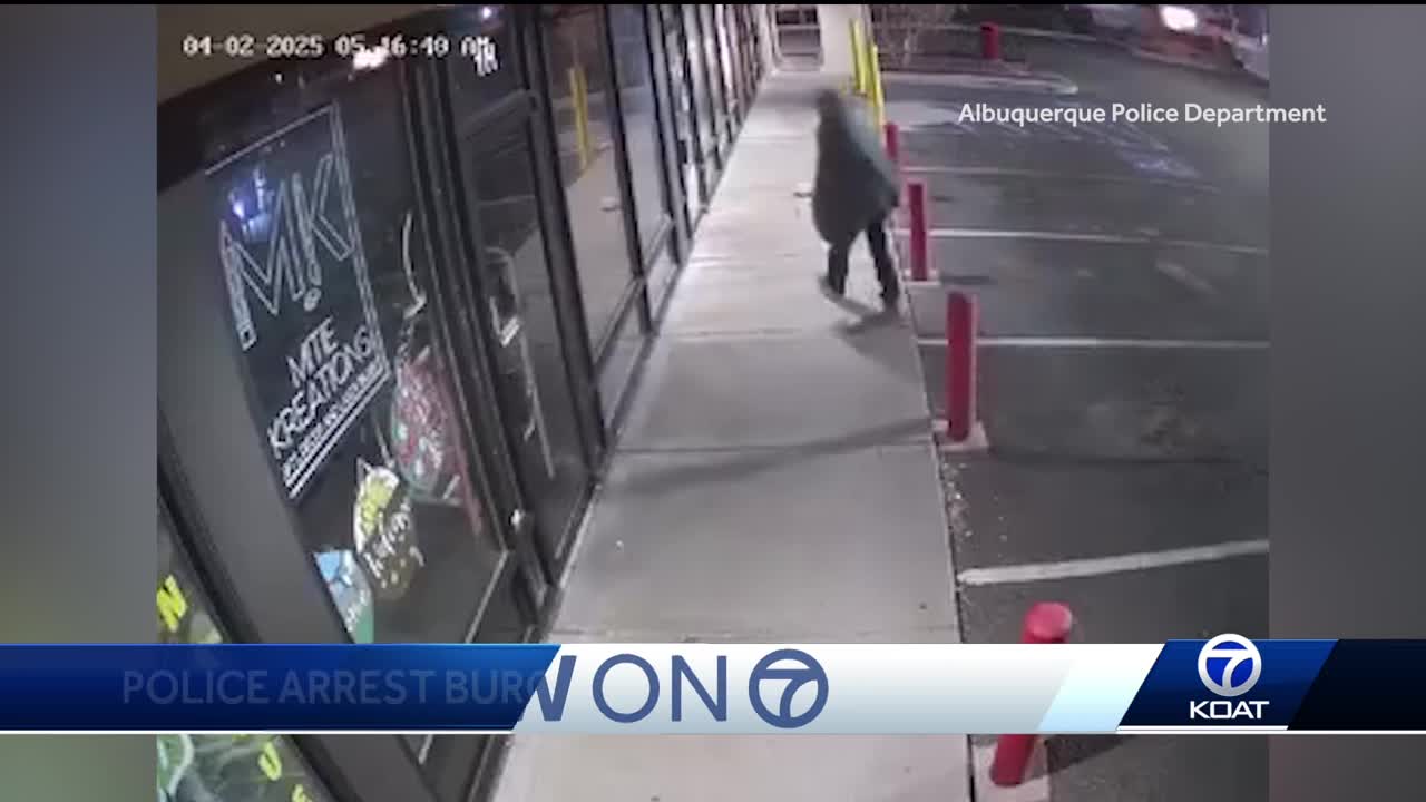 Police arrest serial burglary suspect