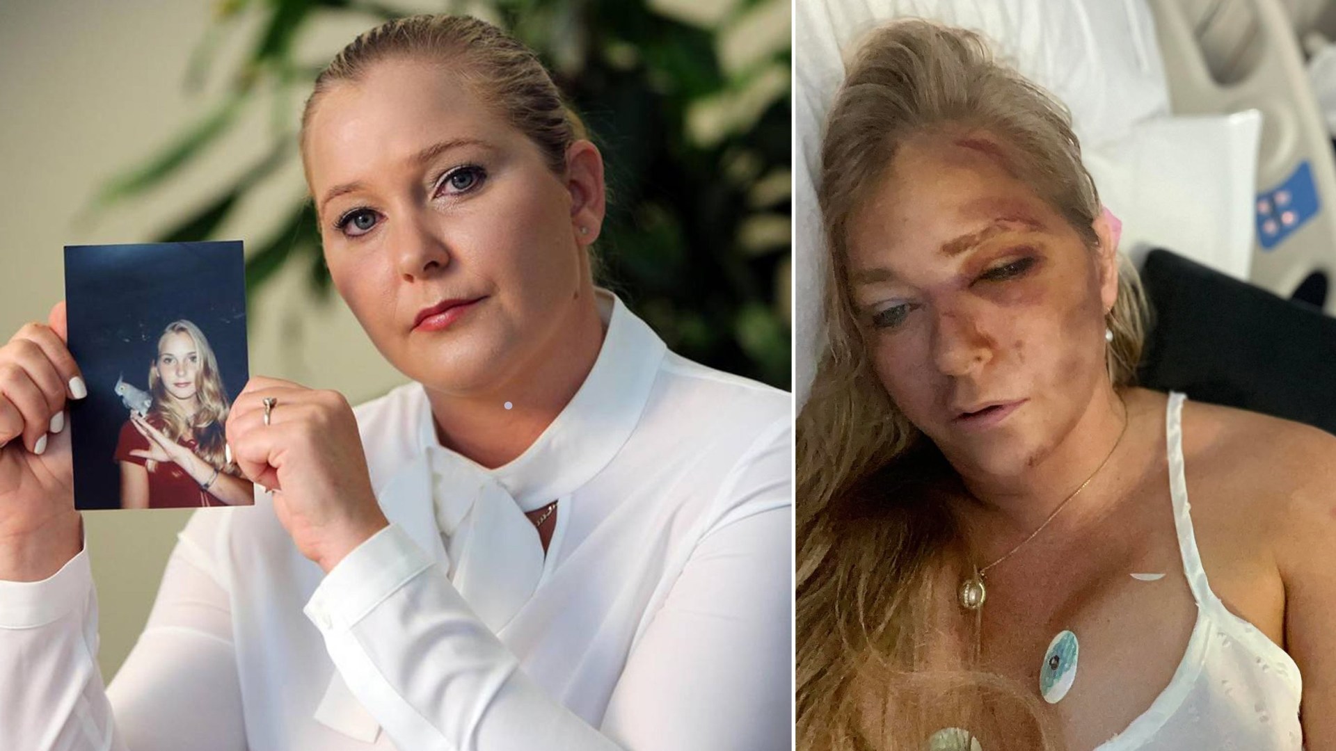 Virginia Giuffre claims husband attacked her and she can 'no longer ...