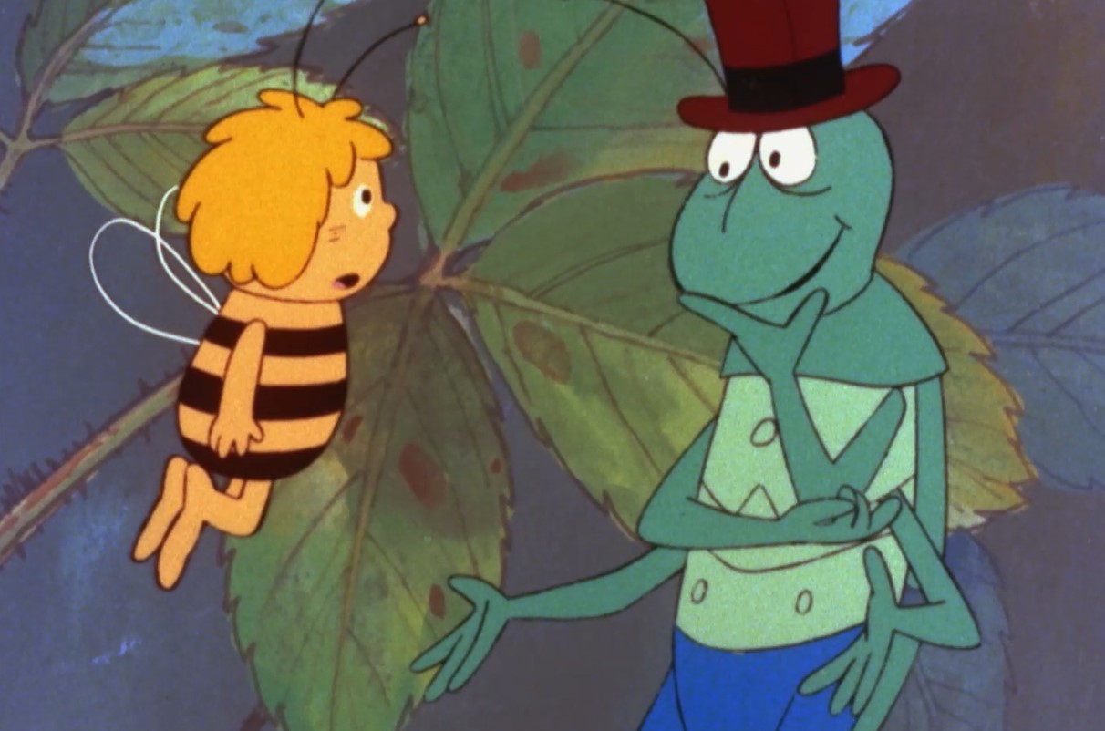 La abeja Maya. Capítulo 7 – Incendio en el bosque