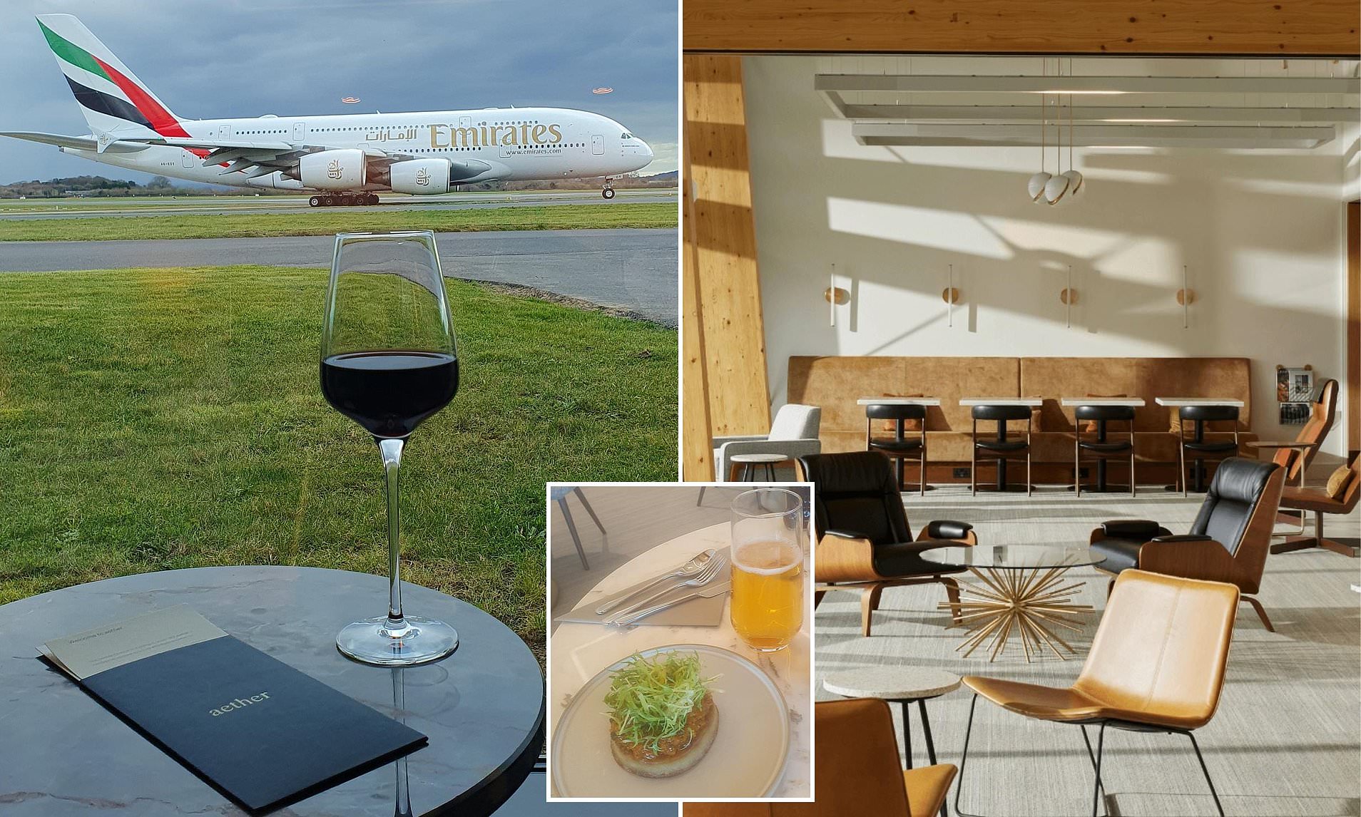 I visited Manchester Airport's pricey new lounge - here's what £250 ...