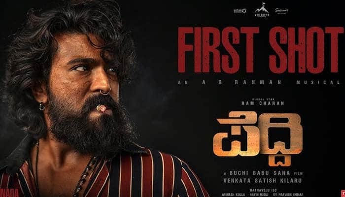 Peddi First Glimpse: Ram Charan's bold transformation to Pushpa look a ...