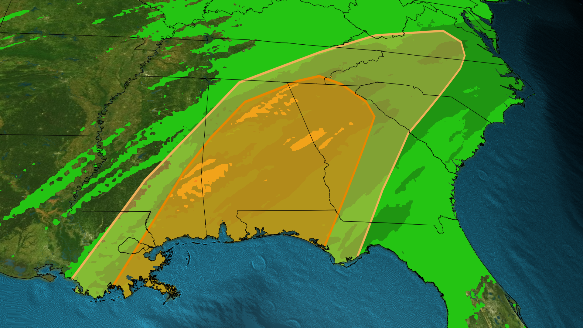 Flash Flooding, Severe Weather Ongoing Across South, Ohio Valley