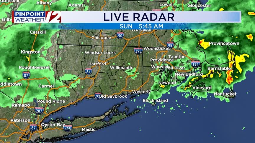 WPRI 12 Weather Now 4/6/25: Rainy This Morning; Drier, Mild This Afternoon