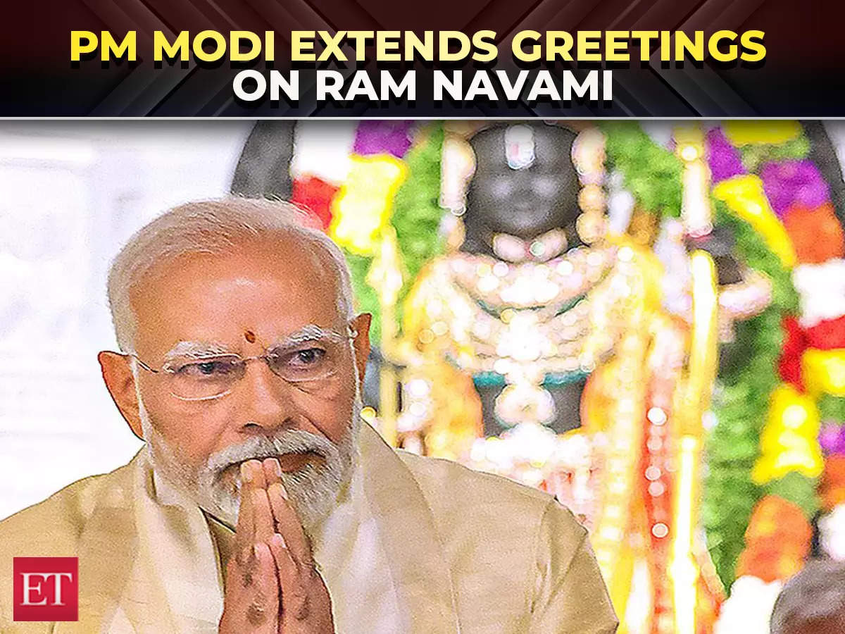 Ram Navami 2025: PM Modi extends greetings and wishes on the 'holy and ...