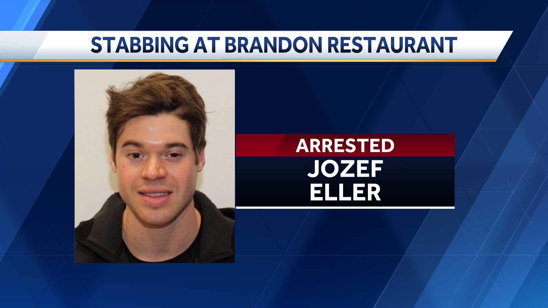 Suspect in Brandon restaurant stabbing arrested