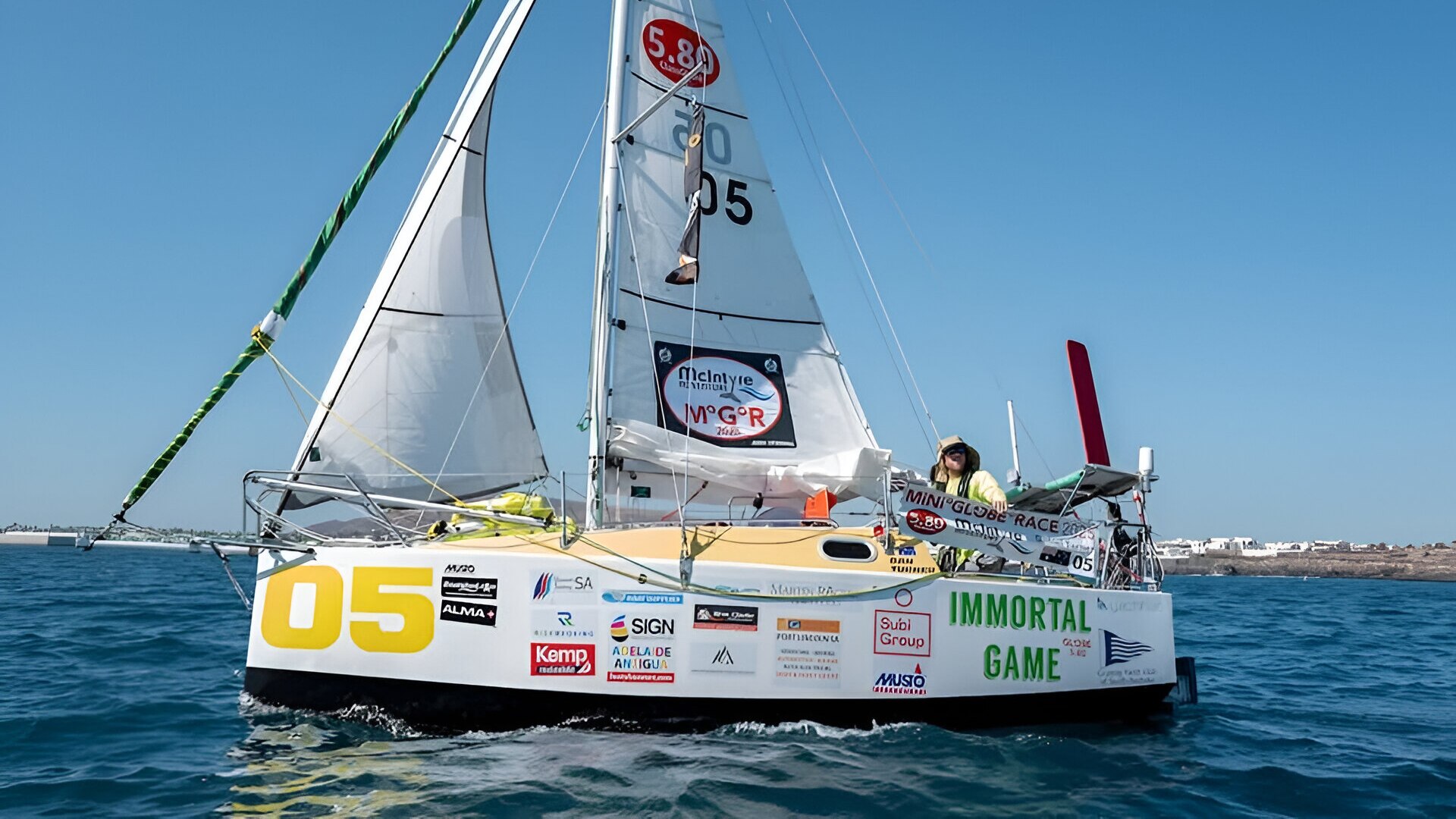 Sailing around the world was on Dan's bucket list so he built his own boat