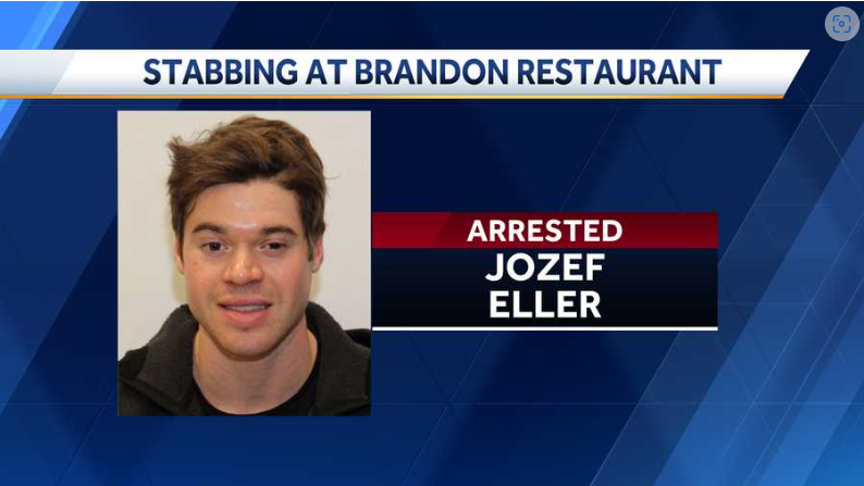 Suspect arrested in Brandon, Vermont restaurant stabbing, officials say