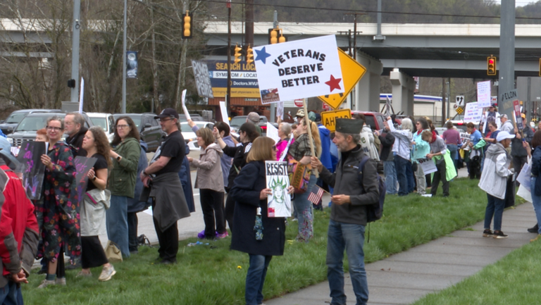 Hundreds of local residents participate in nationwide protests against ...
