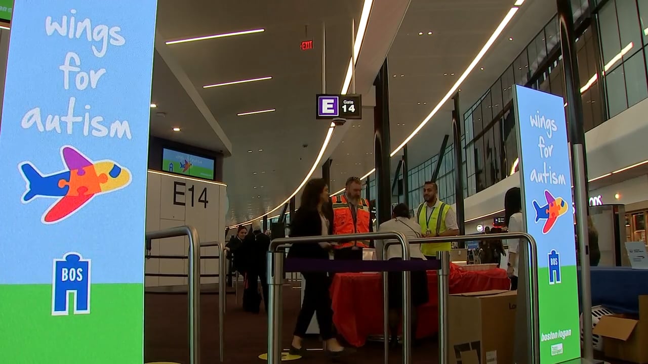 Thousands gather at Logan Airport to participate in ’Wings for Autism ...