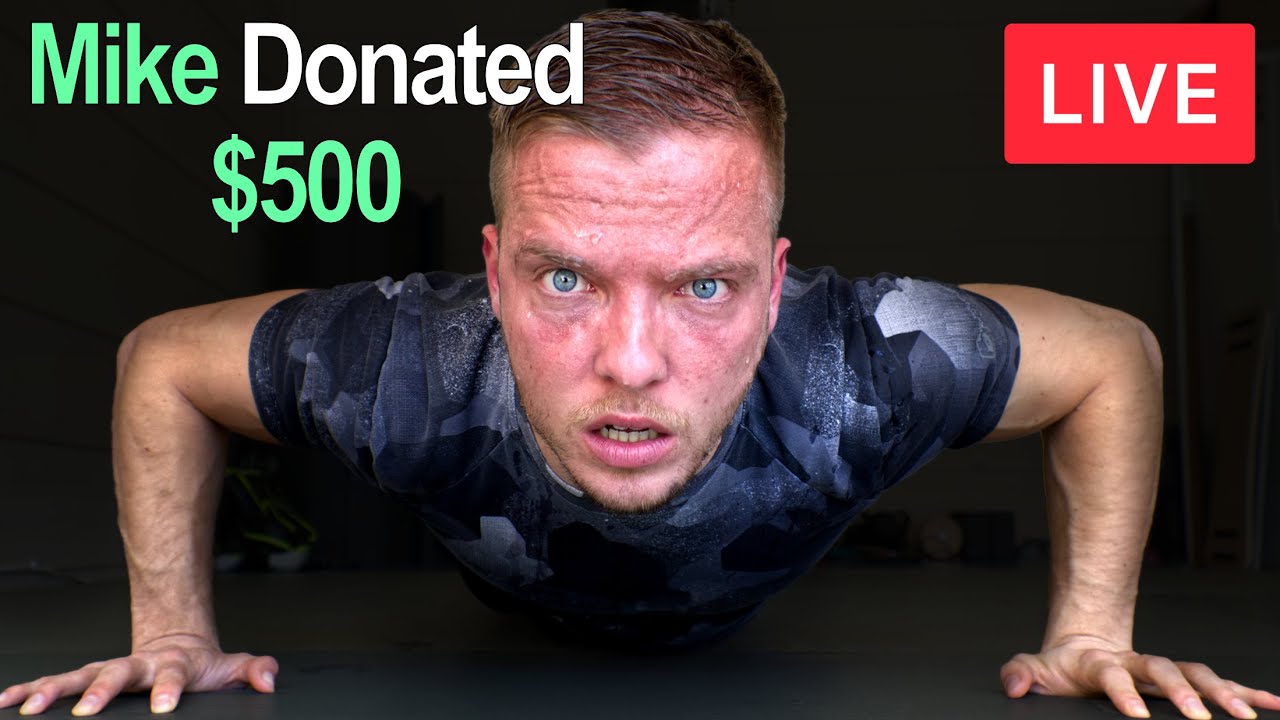 Making Pushups Count For Charity