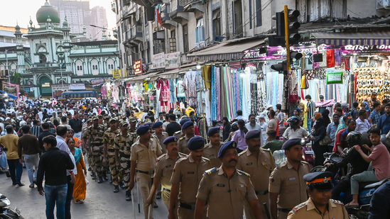 Security beefed up for Ram Navami in Mumbai, UP, other states; cops on ...