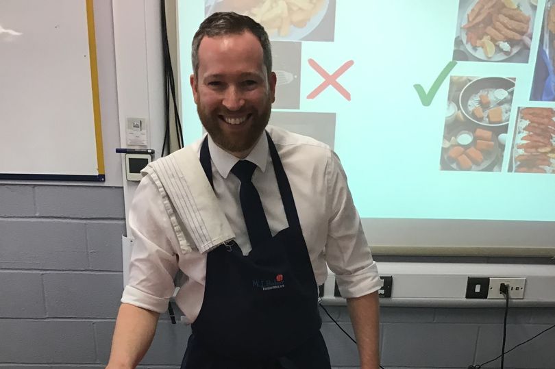 Plymouth headteacher crowned UK winner after cooking up a storm