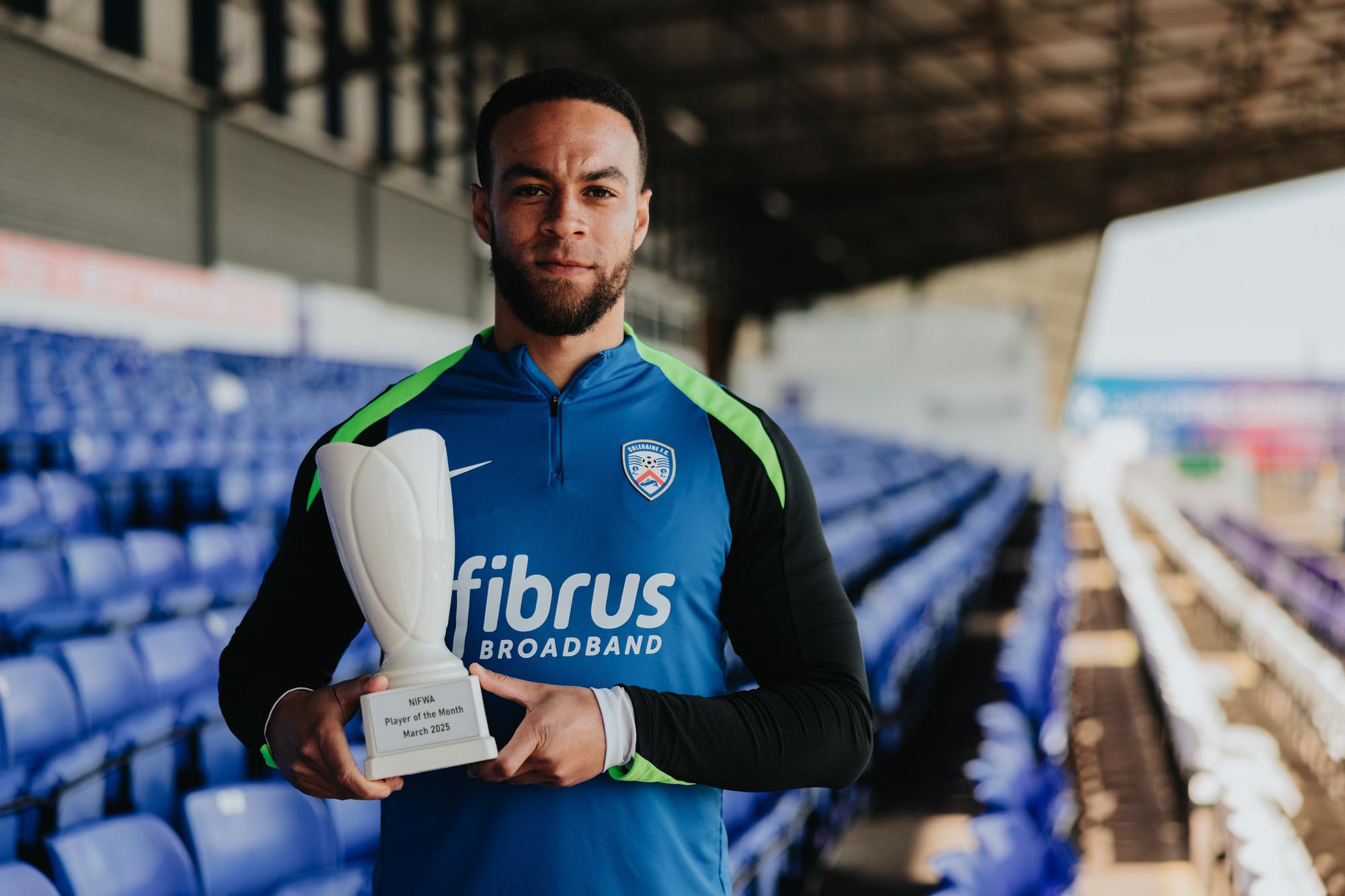 "There's still more work to be done": Coleraine defender Charles Dunne ...