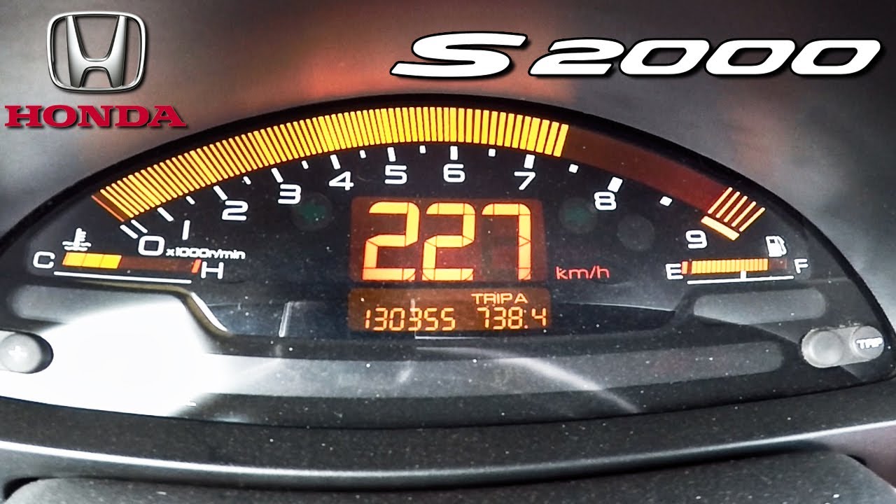 Honda S2000 Acceleration 0–227 KM/H | 9000 RPM VTEC Screamer POV