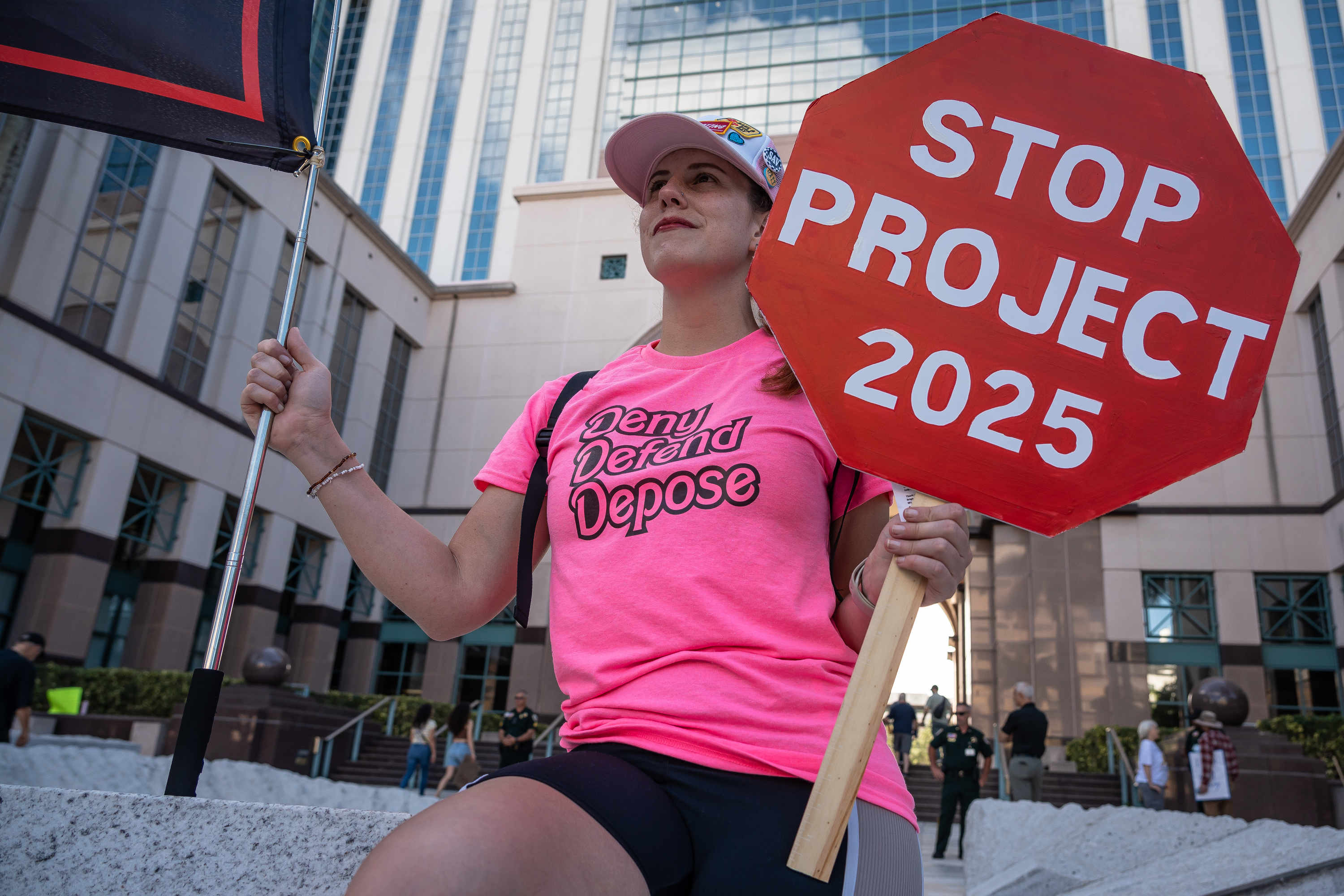 Thousands in Palm Beach County rally against Trump and Musk, furious at ...