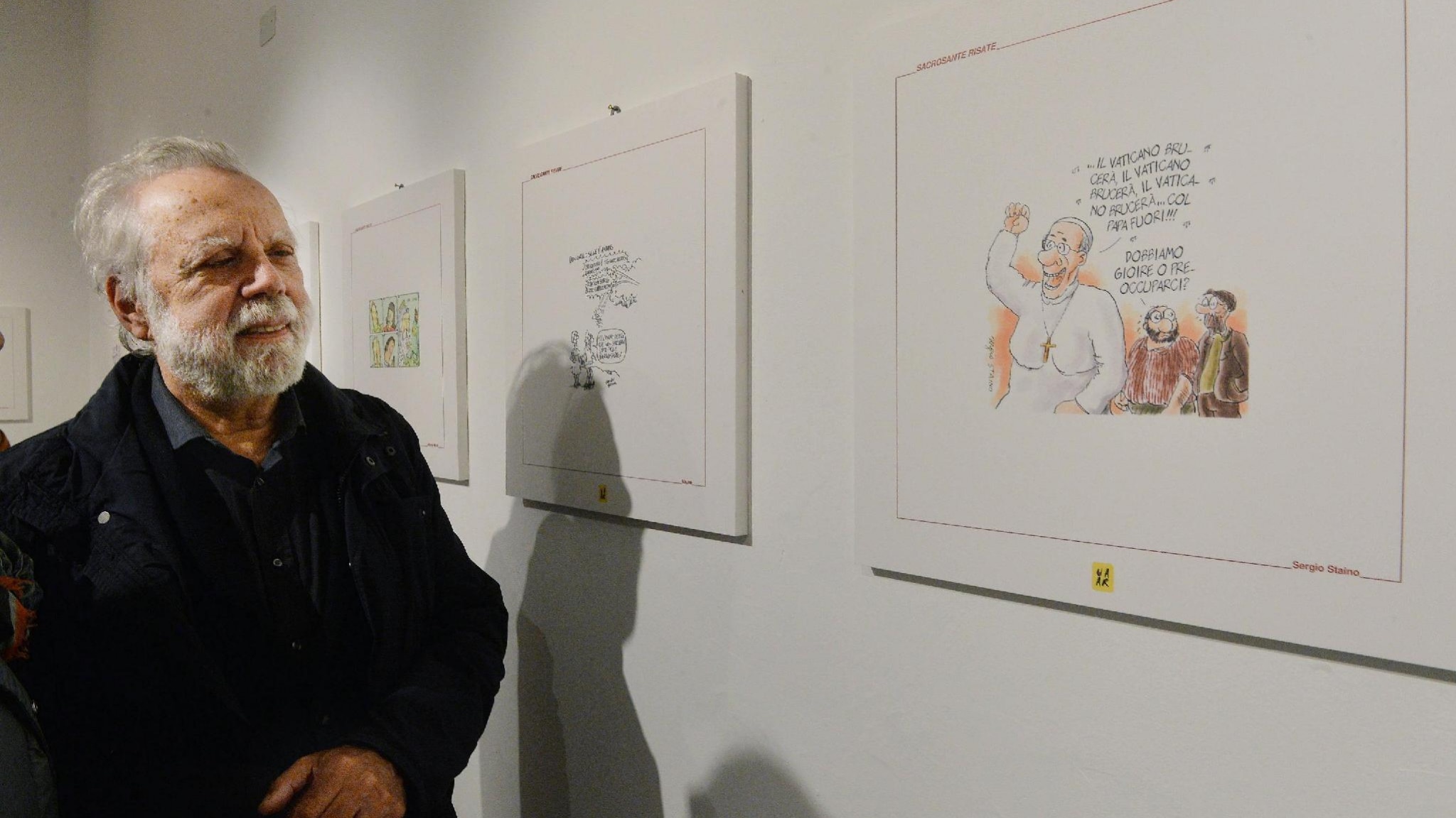 Sergio Staino, online l'archivio dei disegni dell'artista toscano