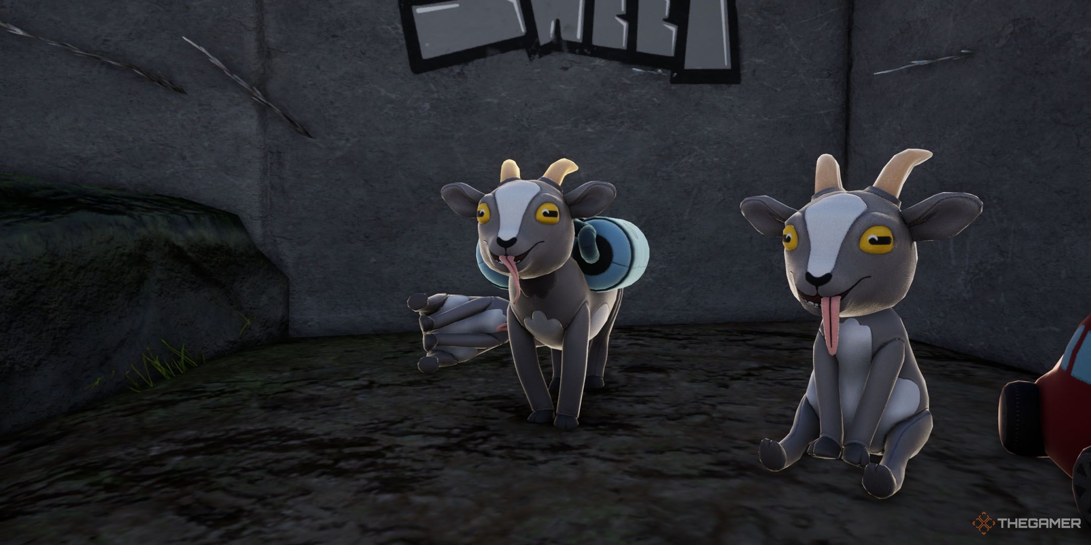 How To Get The Secret Plushie Jetpack Gear In Goat Simulator 3
